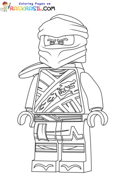 Lego Ninjago Dragon Coloring Pages