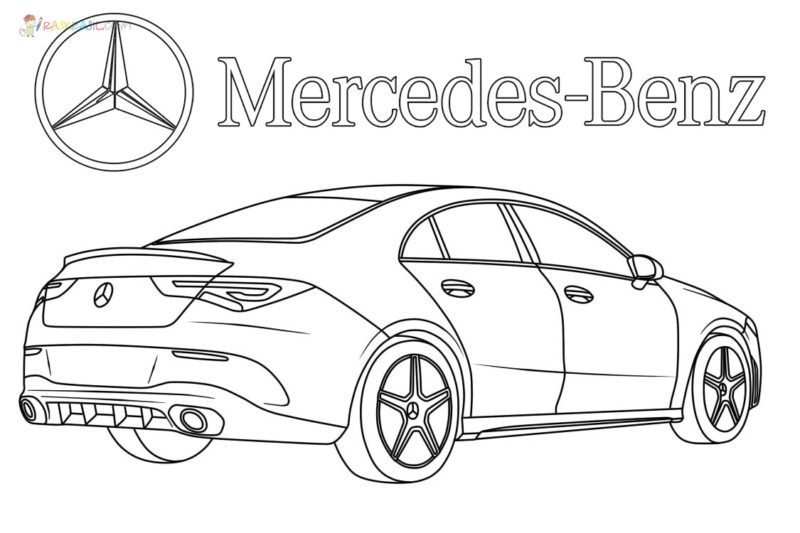 Mercedes Benz Coloring Pages