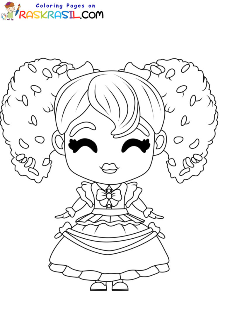 Kolorowanki Poppy Doll | Darmowe Malowanki do wydruku