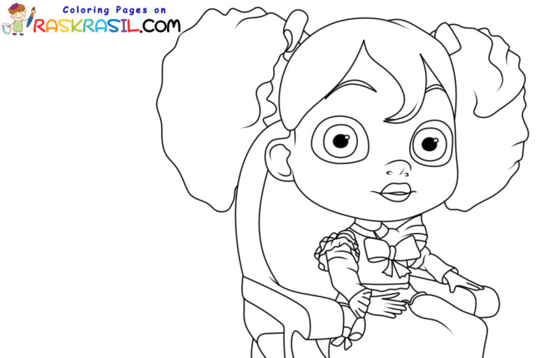 Disegni di Poppy Doll da Colorare