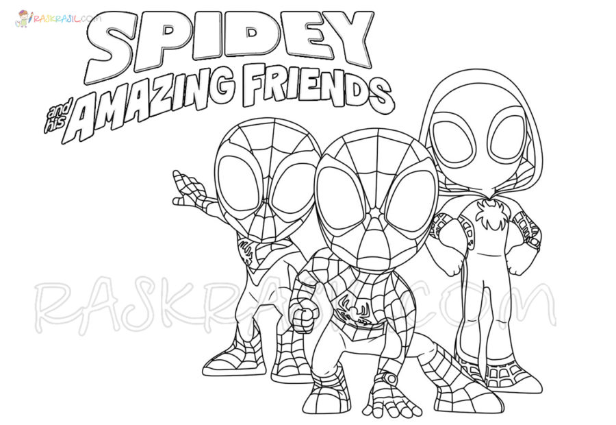 Kolorowanki Spiderman | Darmowe Malowanki do wydruku