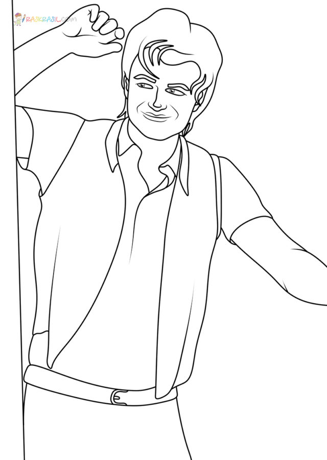 Coloriage Stranger Things à imprimer