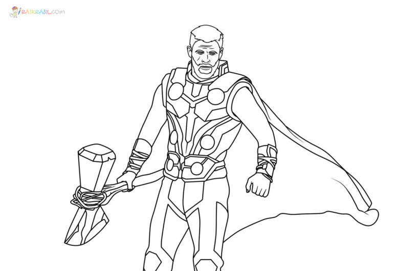 Thor Coloring Pages | 110 Pictures Free Printable