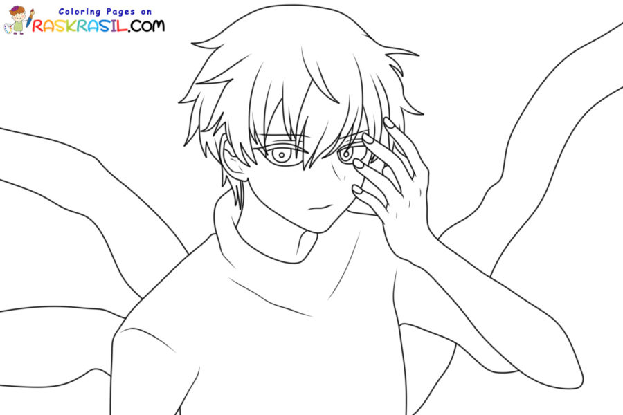 Tokyo Ghoul Coloring Pages | 110 Pictures Free Printable