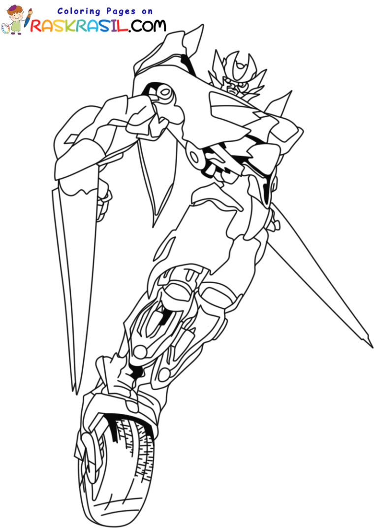 Coloriage Transformers à imprimer