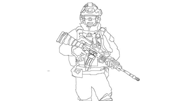 Kolorowanki PUBG - 20 nowych darmowych kolorowanek do druku