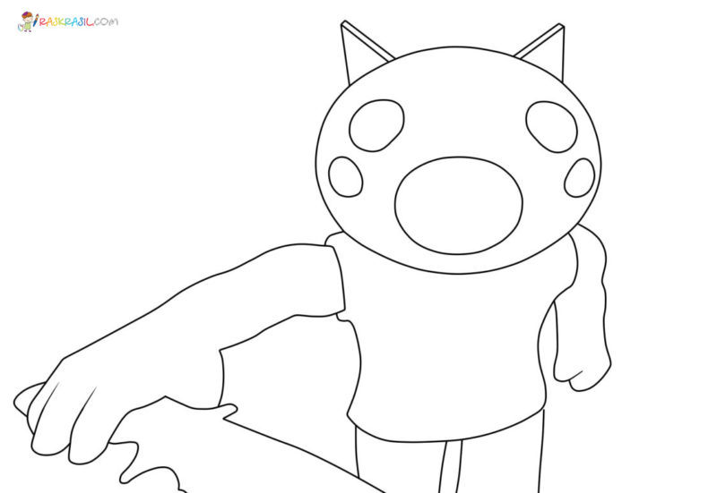 Piggy Roblox Coloring Pages | New images Free Printable