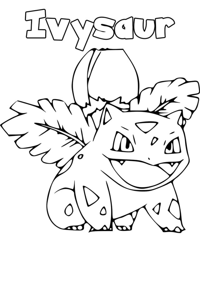 Pokemon Coloring Pages