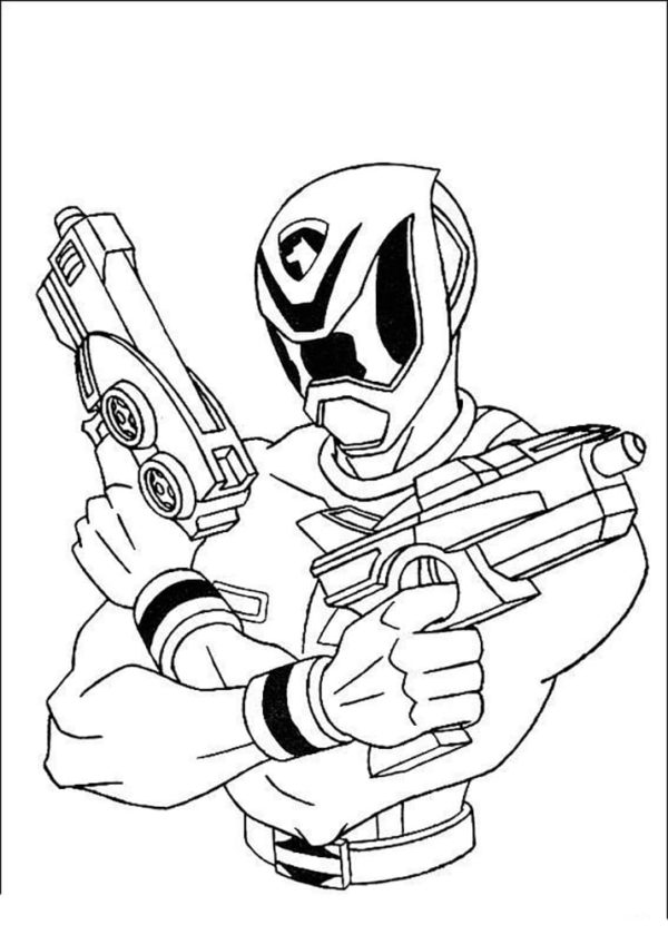 Power Rangers Coloring Pages