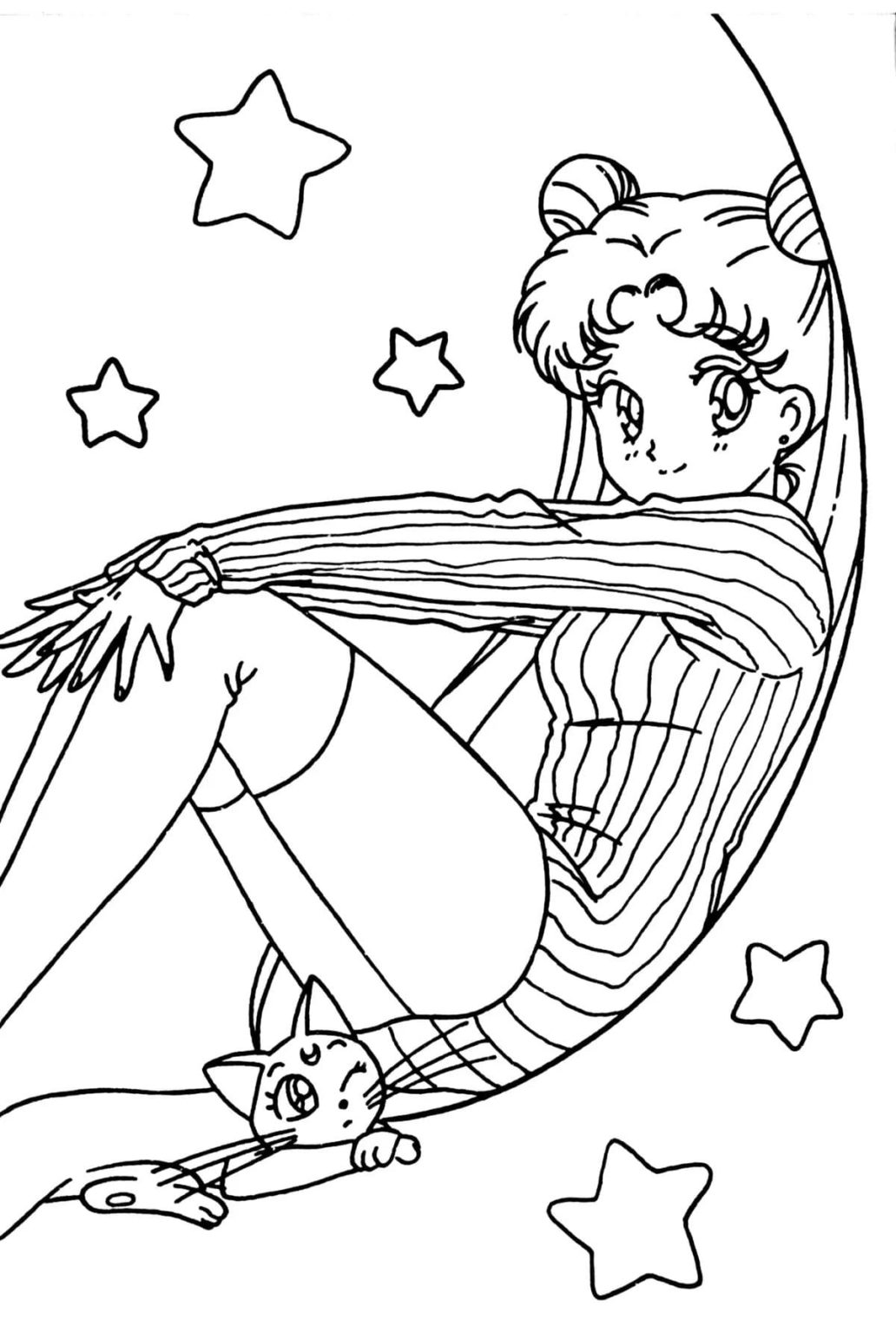 Sailor Moon Coloring Pages | 100 Free Coloring Pages