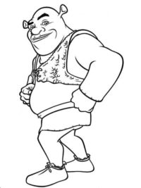 Disegni di Shrek da colorare - 100 immagini per la stampa gratuita
