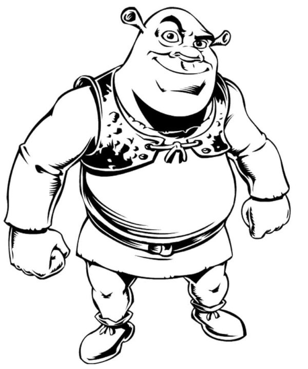 Disegni di Shrek da colorare - 100 immagini per la stampa gratuita