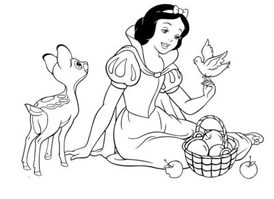 Snow White Coloring Pages | 100 Pictures Free Printable