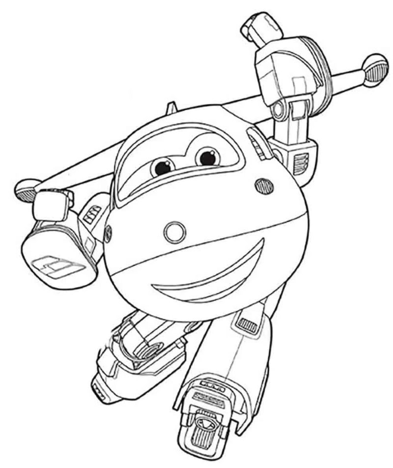 Super Wings Coloring Pages | Free Printables
