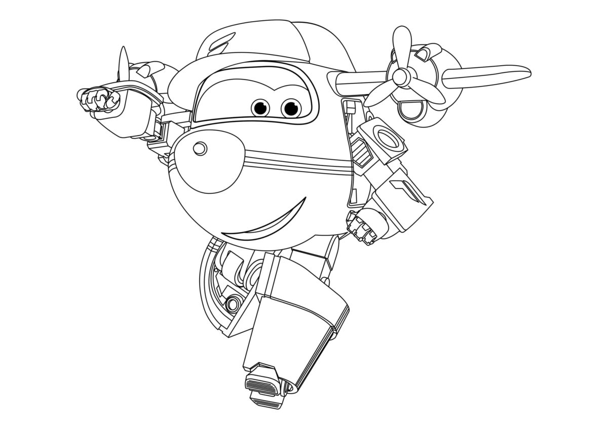 Super Wings Coloring Pages | Free Printables