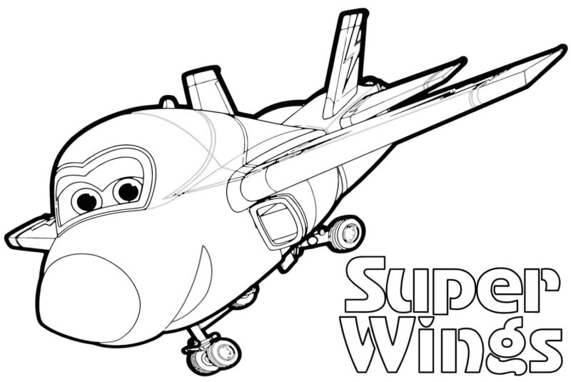 Super Wings Coloring Pages | Free Printables