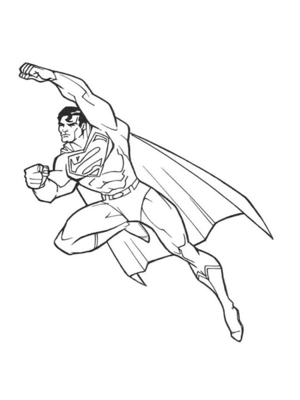 Desenhos do Superman para colorir - 110 imagens imprima gratuitamente