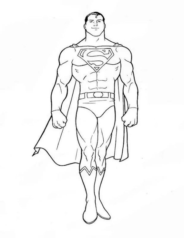Desenhos do Superman para colorir - 110 imagens imprima gratuitamente