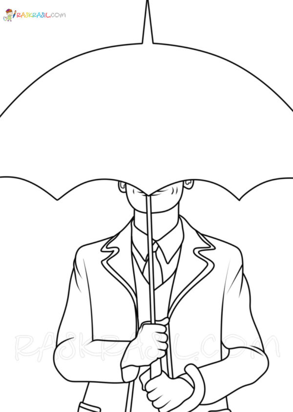 The Umbrella Academy Coloring Pages. 18 New Images Free Printable