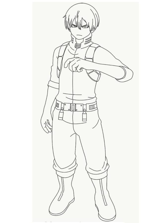 Todoroki Coloring Pages | 25 New Pictures Free Printable