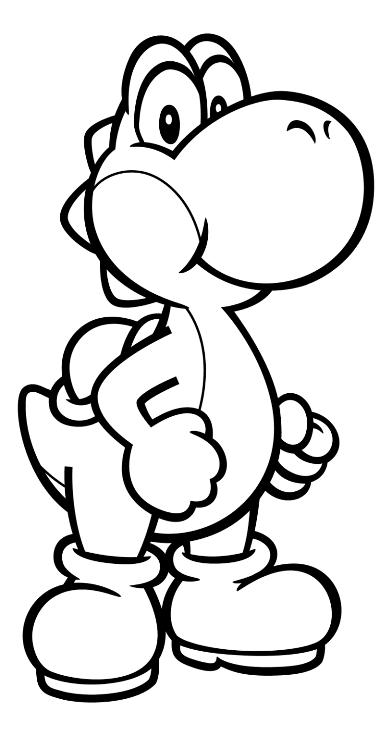 Yoshi Coloring Pages | 50 Best Images Free Printable