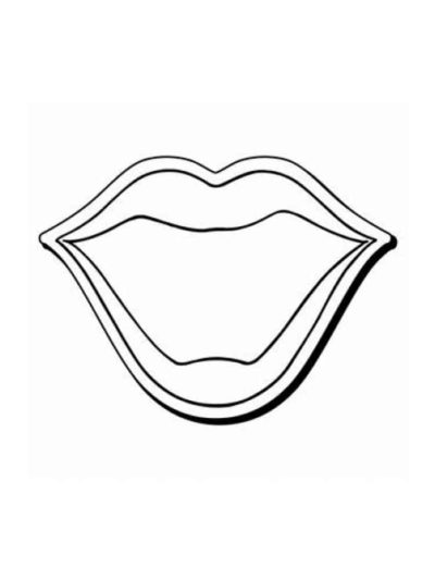 Lips Coloring Pages | 35 coloring pages Free Printable