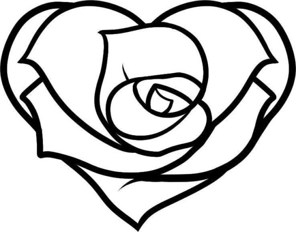 Disegni da colorare Cuore - Puoi stampare gratuitamente qui