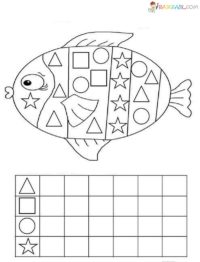 Dibujos para colorear Formas Geométricas. Imprime gratis para niños