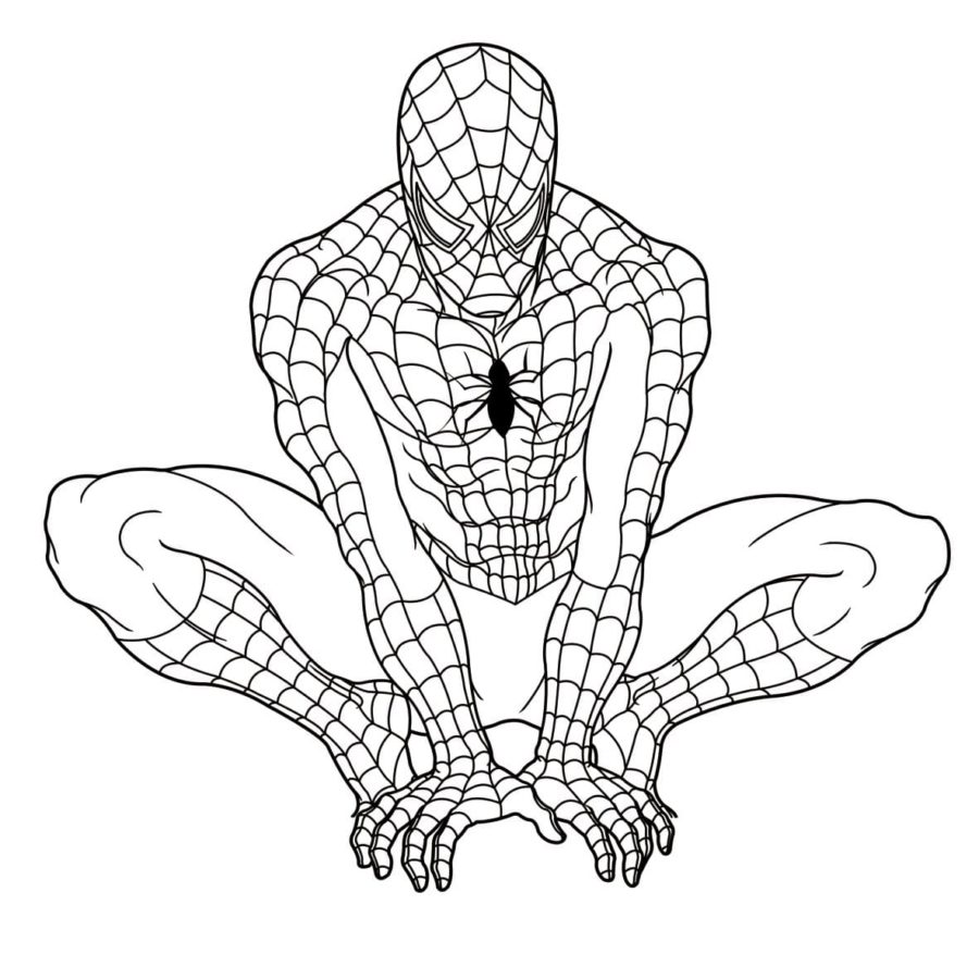 Ausmalbilder Spiderman | Kostenlos Malvorlagen zum Ausdrucken
