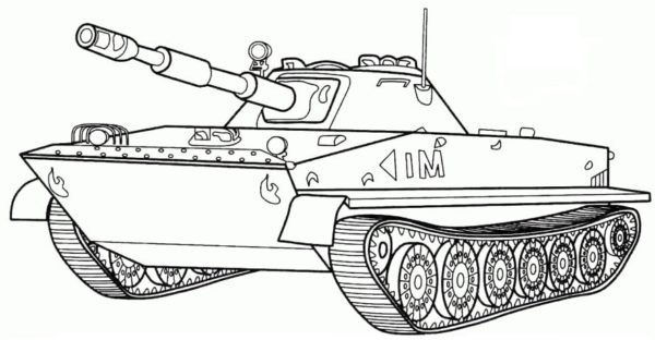 Ausmalbilder Panzer | Kostenlos Malvorlagen zum Ausdrucken