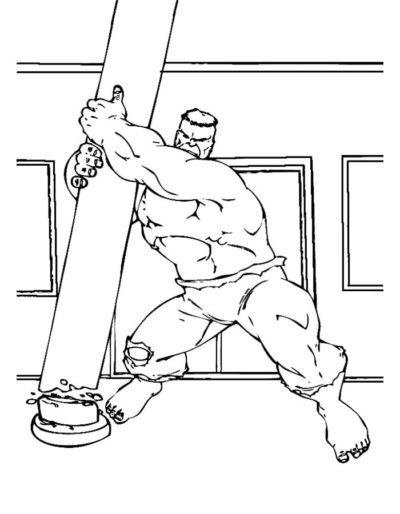Disegni di Hulk da colorare - 110 immagini per la stampa gratuita
