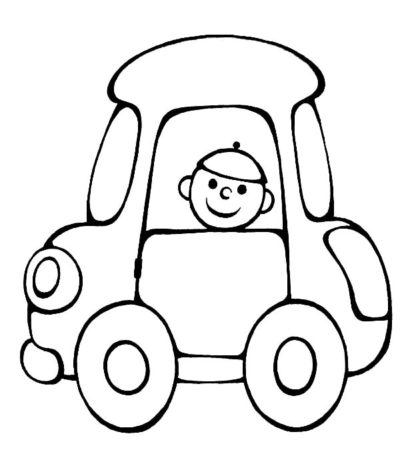 Ausmalbilder Autos | Kostenlos Malvorlagen zum Ausdrucken
