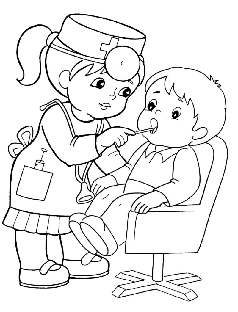 Desenhos de Profissões para colorir - 100 imagens impressão gratuita