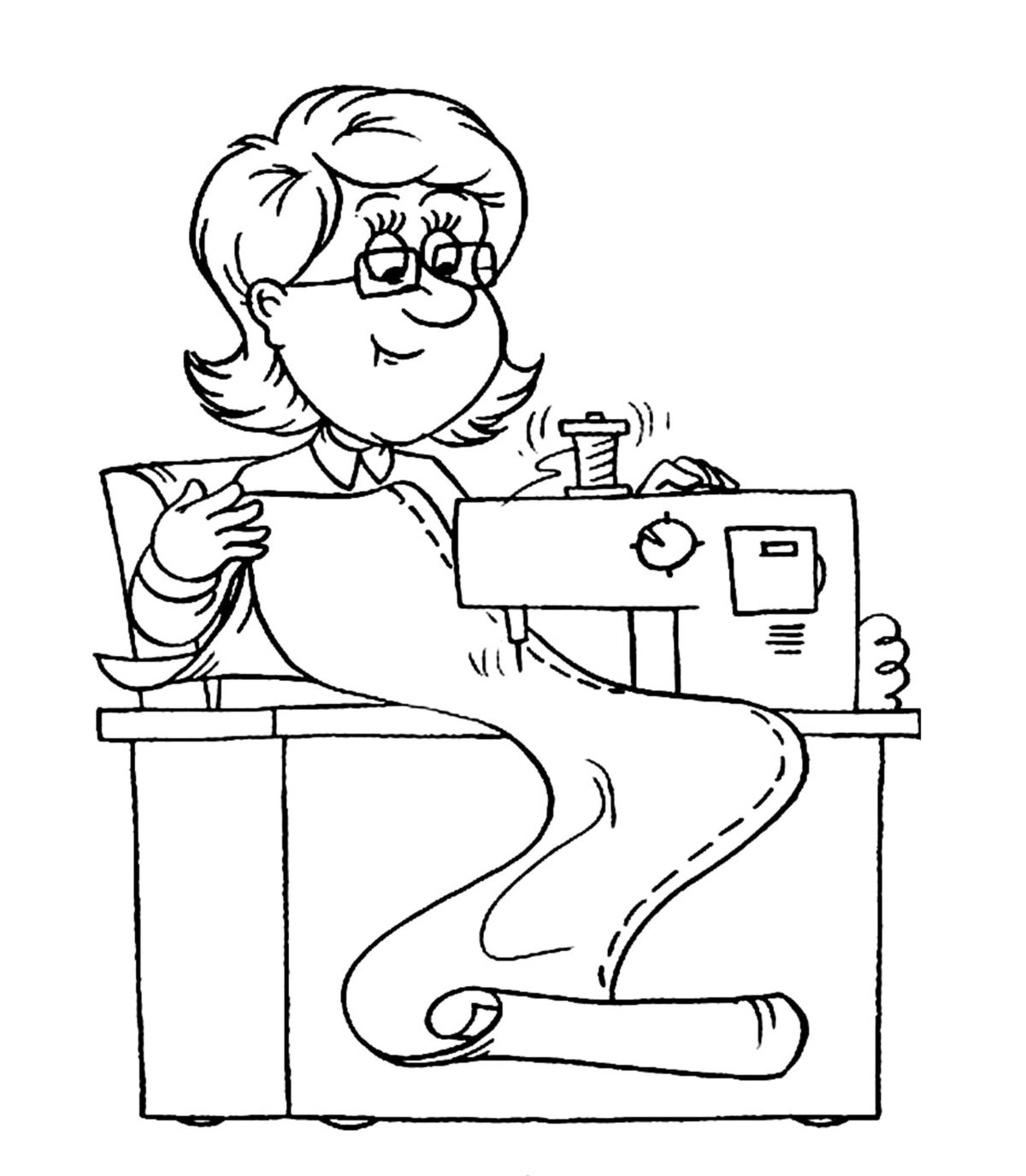 Coloriage Métier - 100 images à imprimer gratuitement